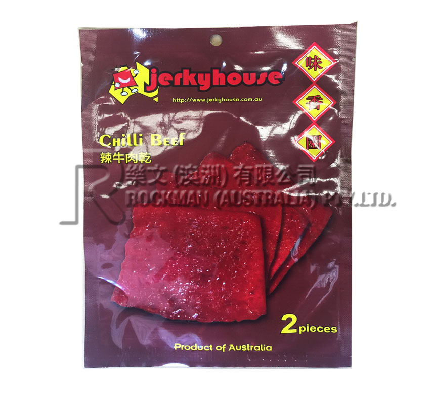 JERKY HOUSE CHILLI BEEF - Rockman Pty Ltd